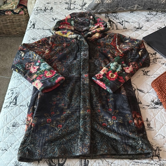 Johnny Was | Jackets & Coats | Johnny Was Sherpa Zip Up Jacket | Poshmark